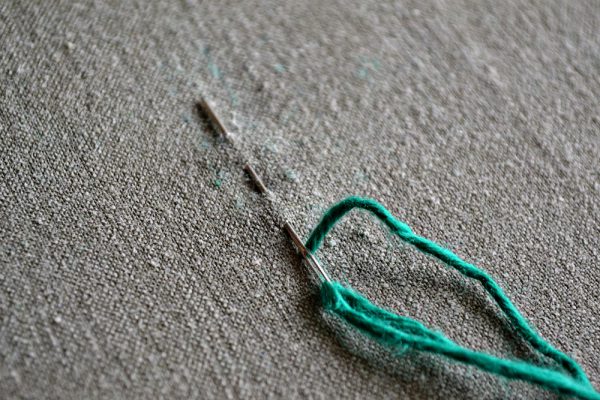 7 days of stitches: running stitch