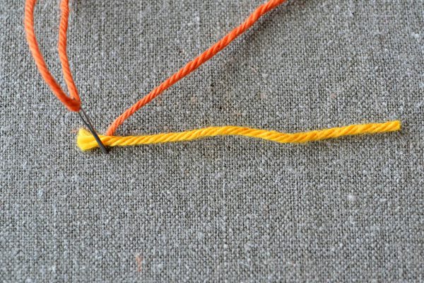 7 days of stitches: couching