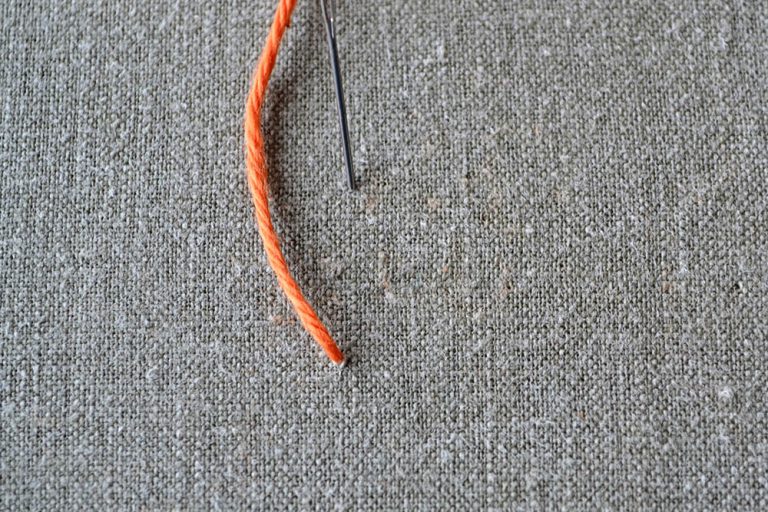 7 days of stitches: needle weaving