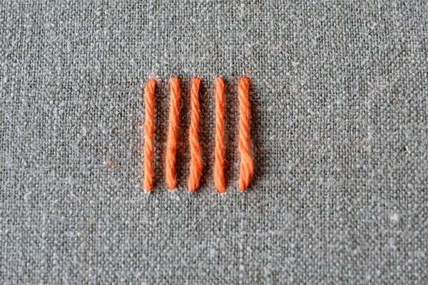 7 days of stitches: needle weaving
