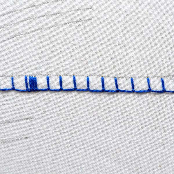 buttonhole stitch video tutorial - embroidery stitches