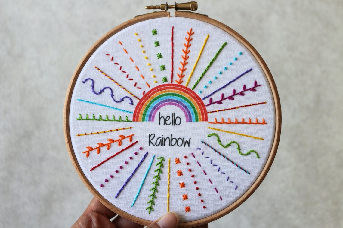 The best hand embroidery samplers