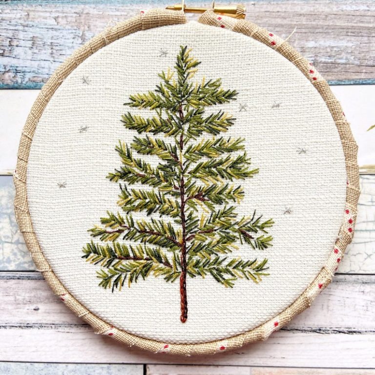 The best Christmas embroidery patterns