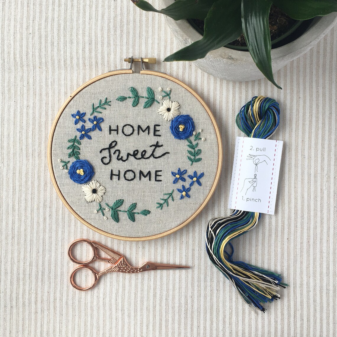 Home Sweet Home embroidery patterns
