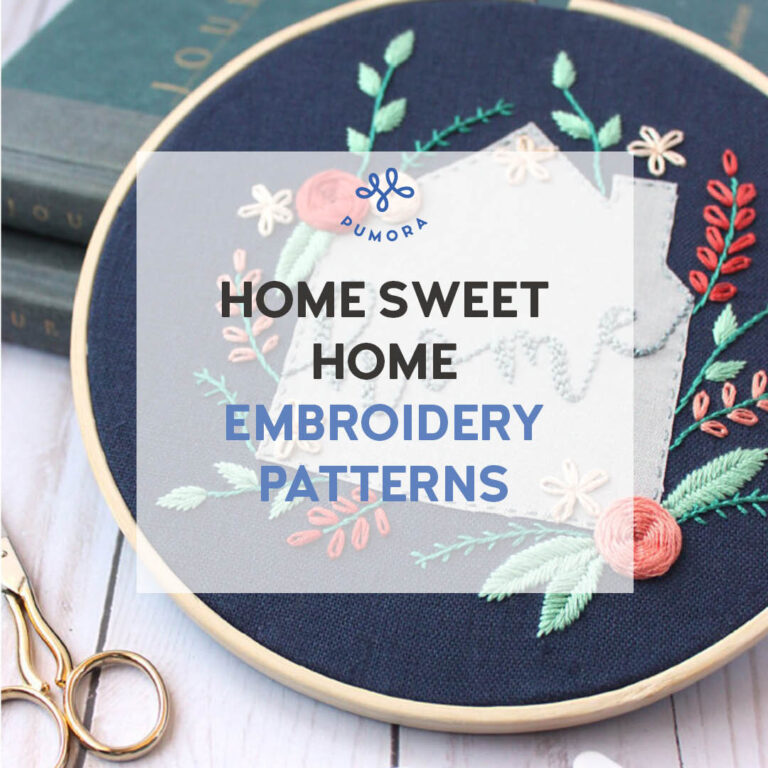 Home Sweet Home embroidery patterns
