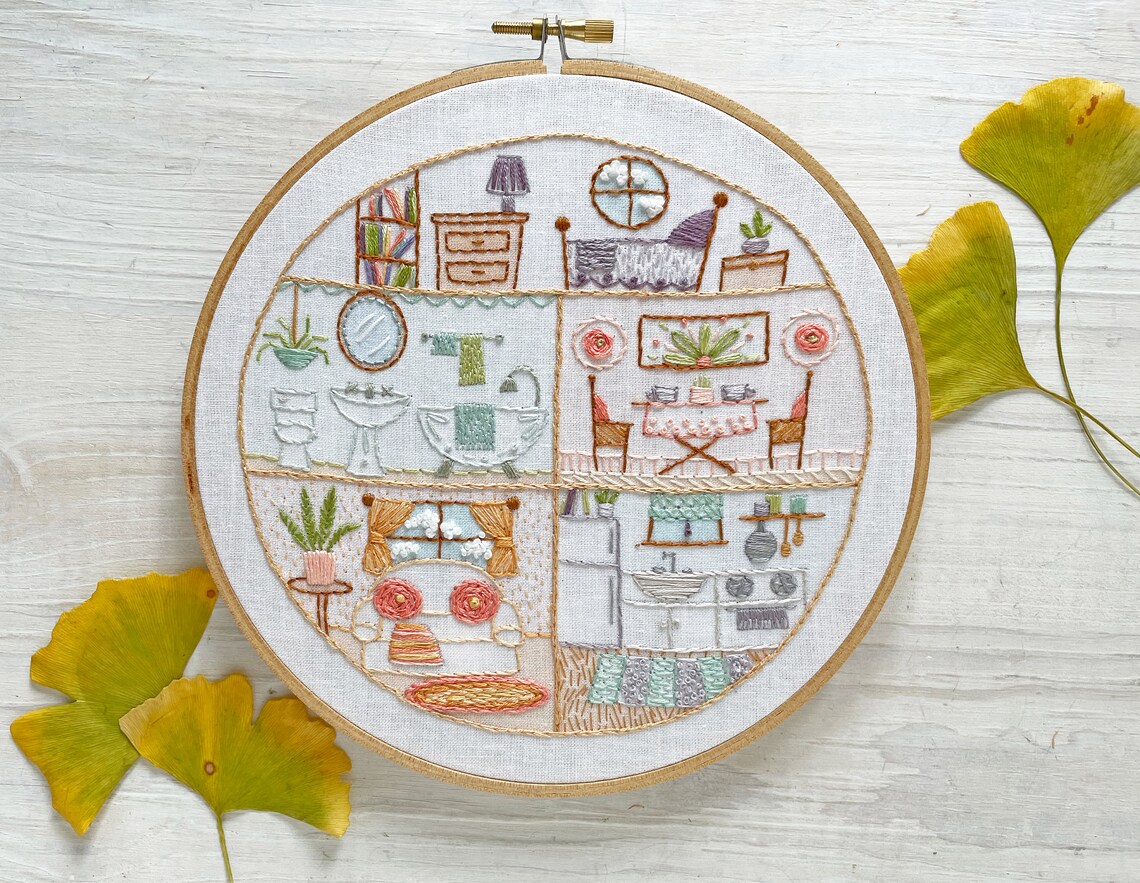 Home Sweet Home embroidery patterns