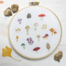 Fall embroidery patterns for your cozy home